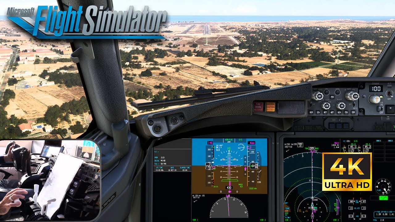 iFly B737 MAX8 | Landing in Alicante! | INSANE REALISM | Microsoft ...