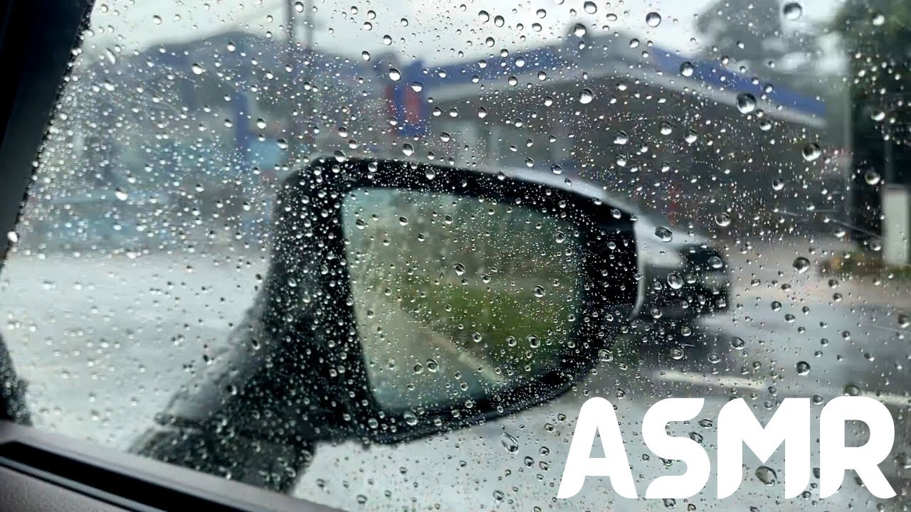 ASMR - Driving in Heavy Rain | Enjoy The Side Window View | Asmr Rain ...