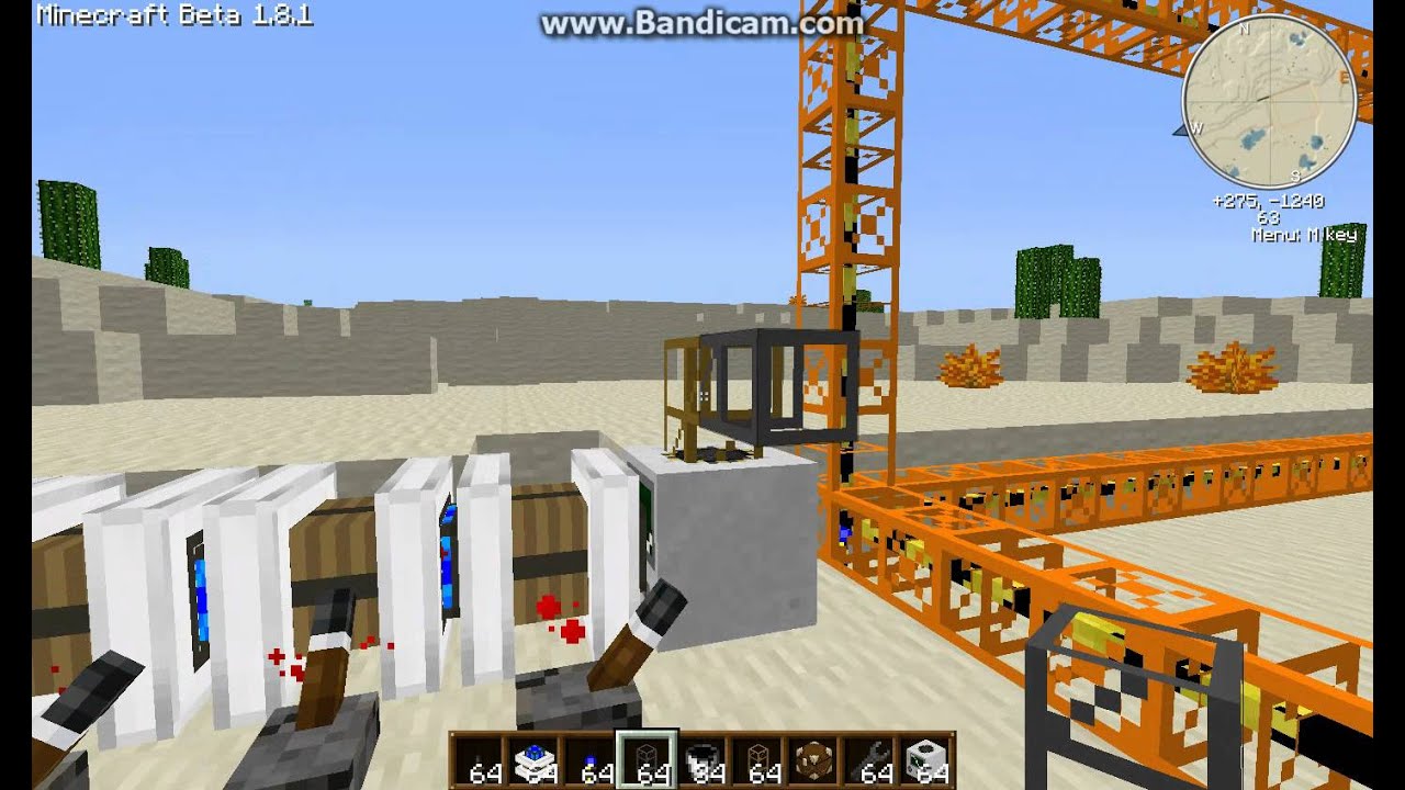 how to make a quarry in minecraft - YouTube