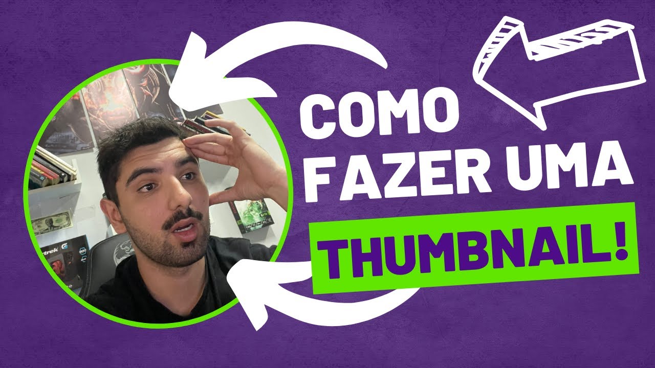 COMO FAZER UMA THUMBNAIL PROFISSIONAL SEM PROGRAMAS EM 5 MINUTOS ( CAPA ...