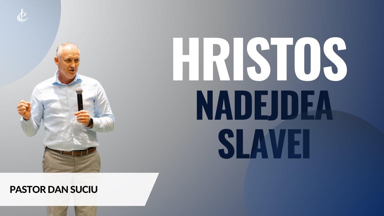Hristos - Nadejdea Slavei / Dan Suciu │Ekklesia Michigan - YouTube