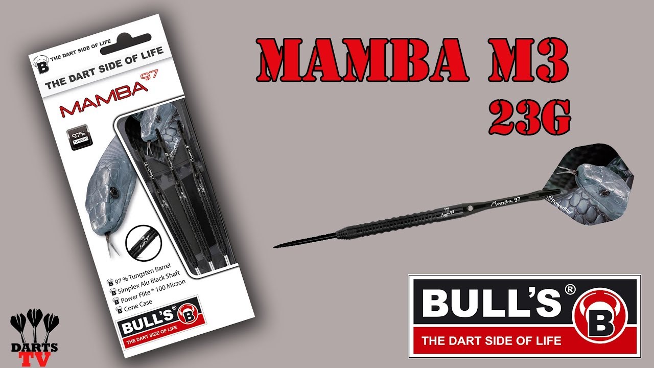 BULL'S - MAMBA M3 23G 97% - YouTube