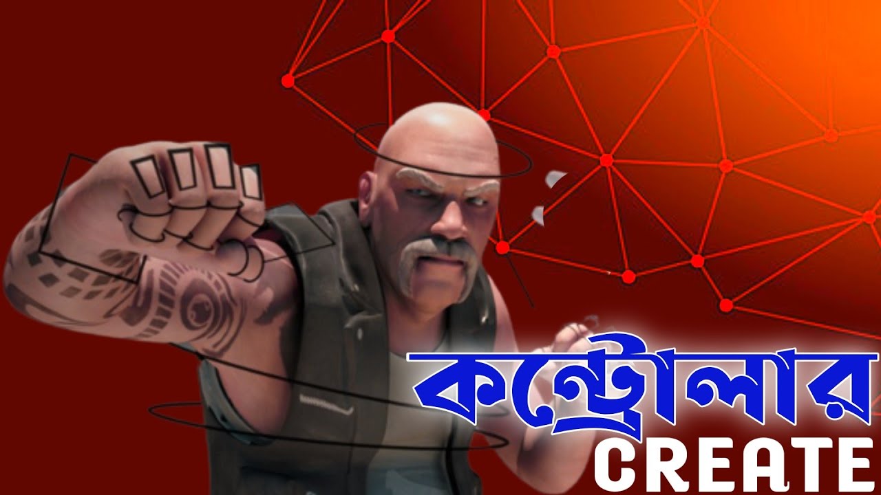 Character Rigging - Blender 38 Create Controller কার্টুন ক্যারেক্টার হাটা চলা করানোর জন্য ...