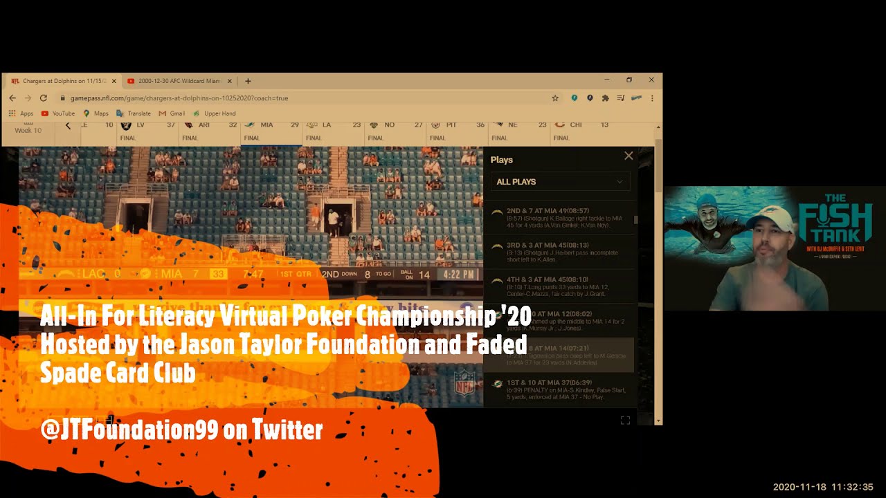 Jay Fiedler Breaks Down the All-22 Film from LAC @ MIA and Seth Levit ...