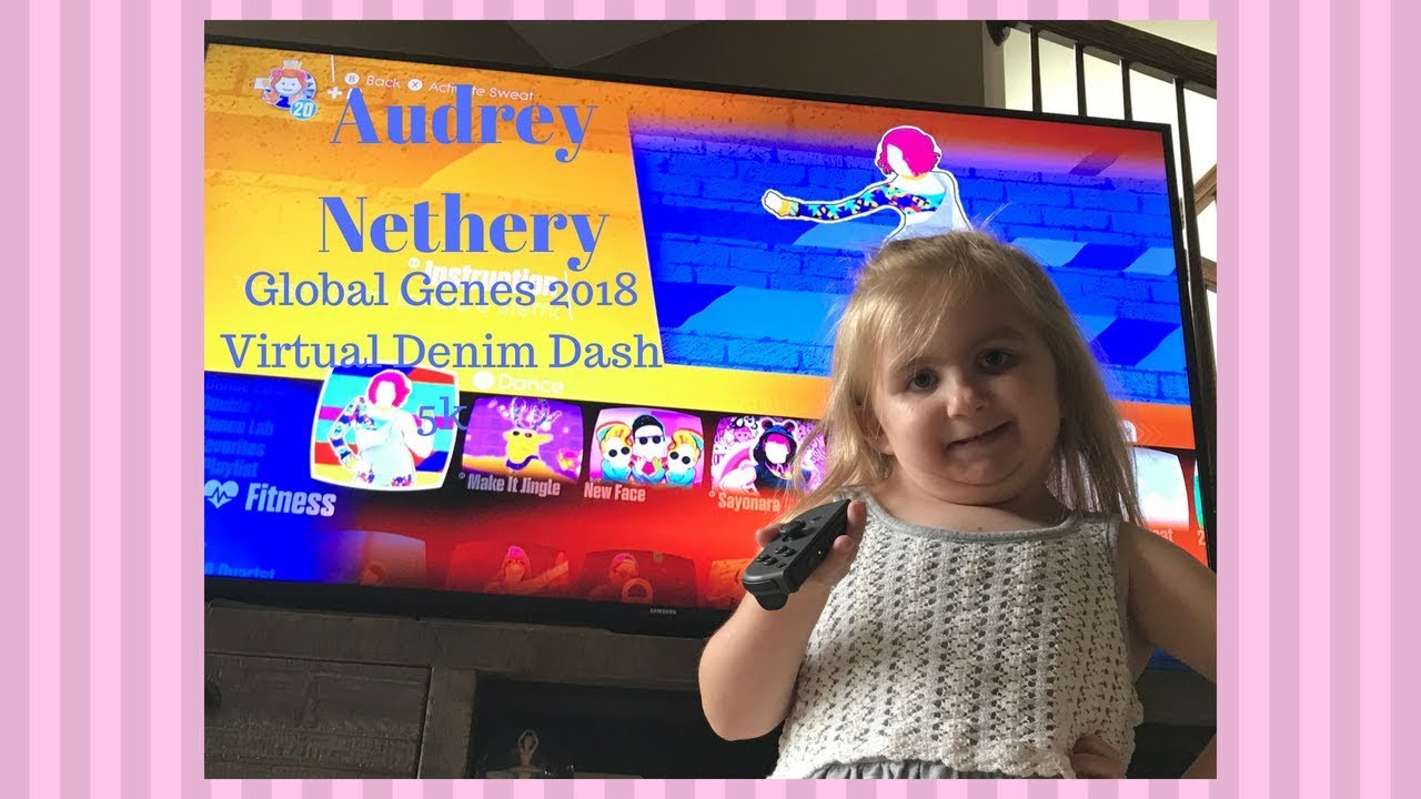 Audrey Nethery is participating in the Global Genes Virtual Denim Dash ...
