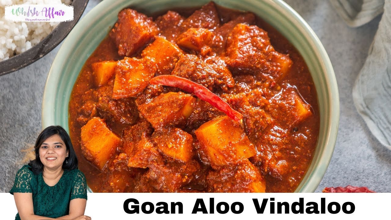 Goan Aloo Vindaloo Recipe - YouTube