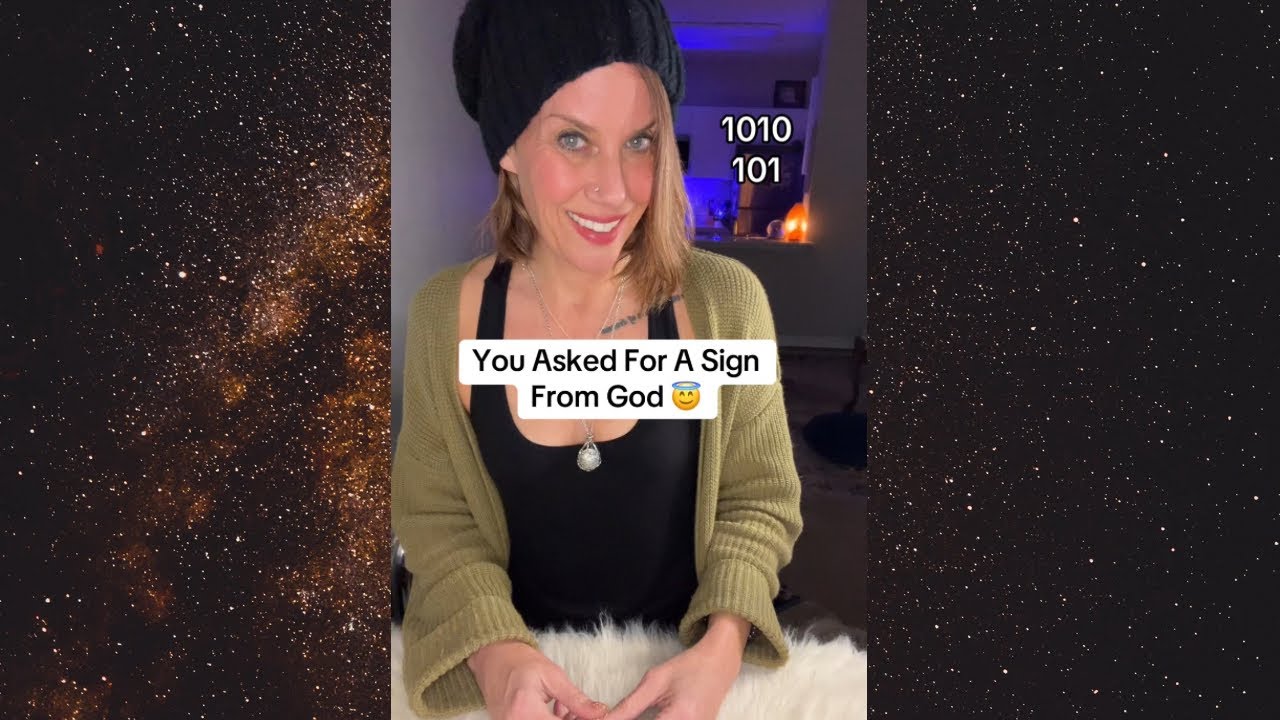 You ask for a Sign from God 😇🙏 - YouTube