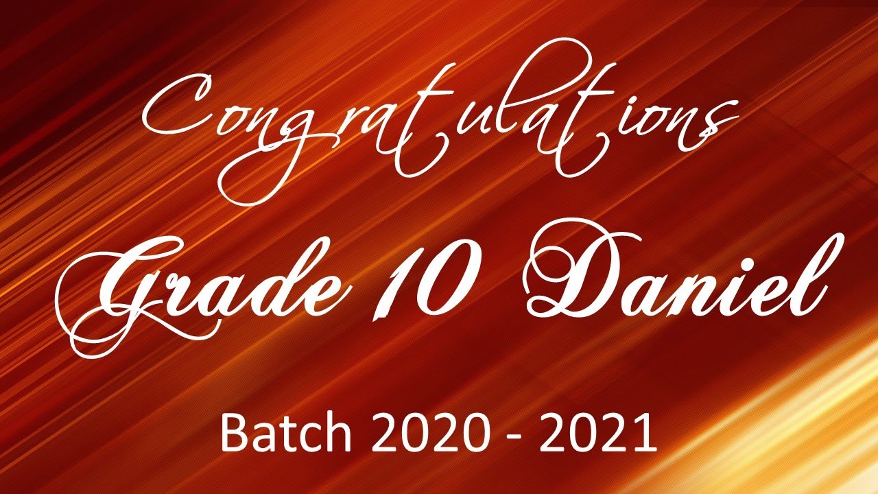 MLTR: Someday it's Gonna Make Sense - Grade 10 Daniel Batch 2020-2021 ...