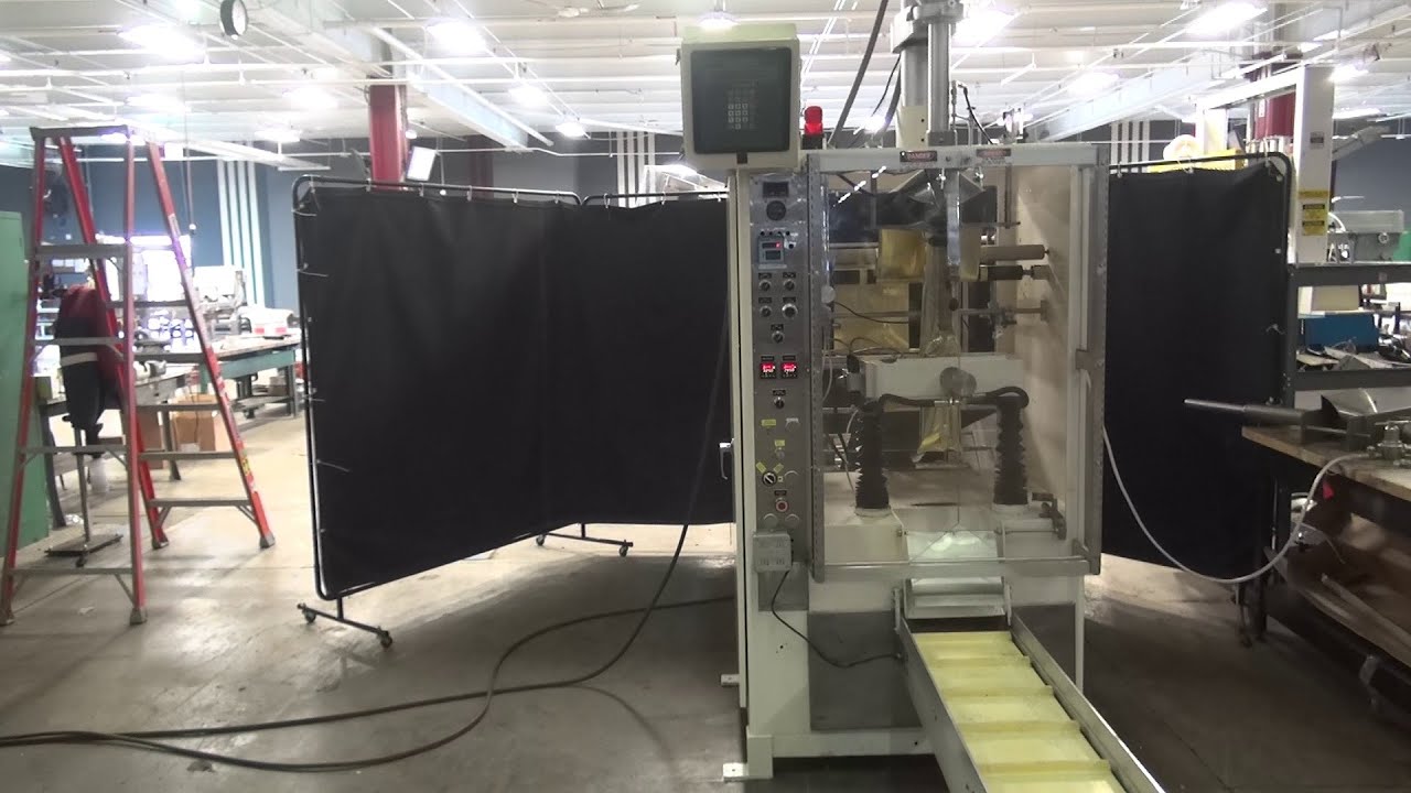 General Packaging Form & Fill Auger 70AC - YouTube