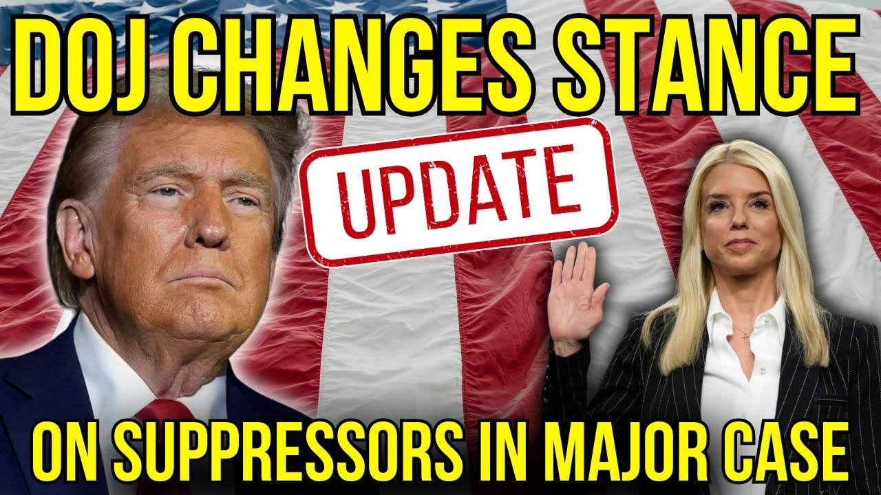 Huge Development: DOJ Changes Stance On Suppressors In Major Case! - YouTube