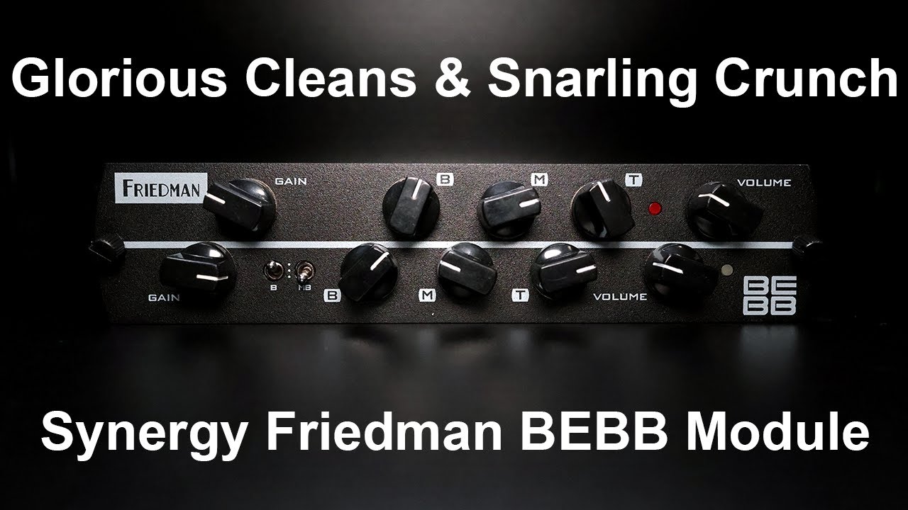 Synergy Friedman BEBB Review/Playthrough - YouTube