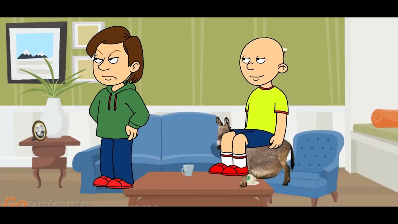 Caillou turns into Evil Caillou and gets his revenge - YouTube