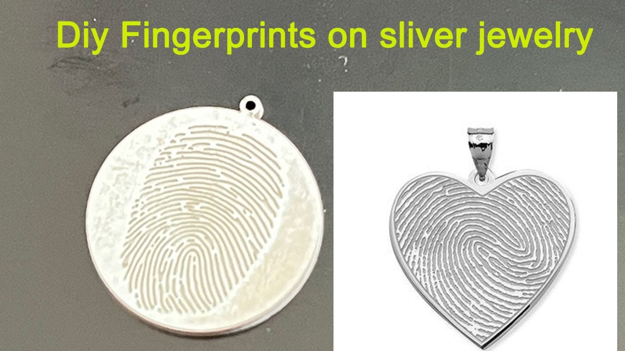 HITEC teaching class- How to engrvaing Fingerprints on sliver jewelry ...