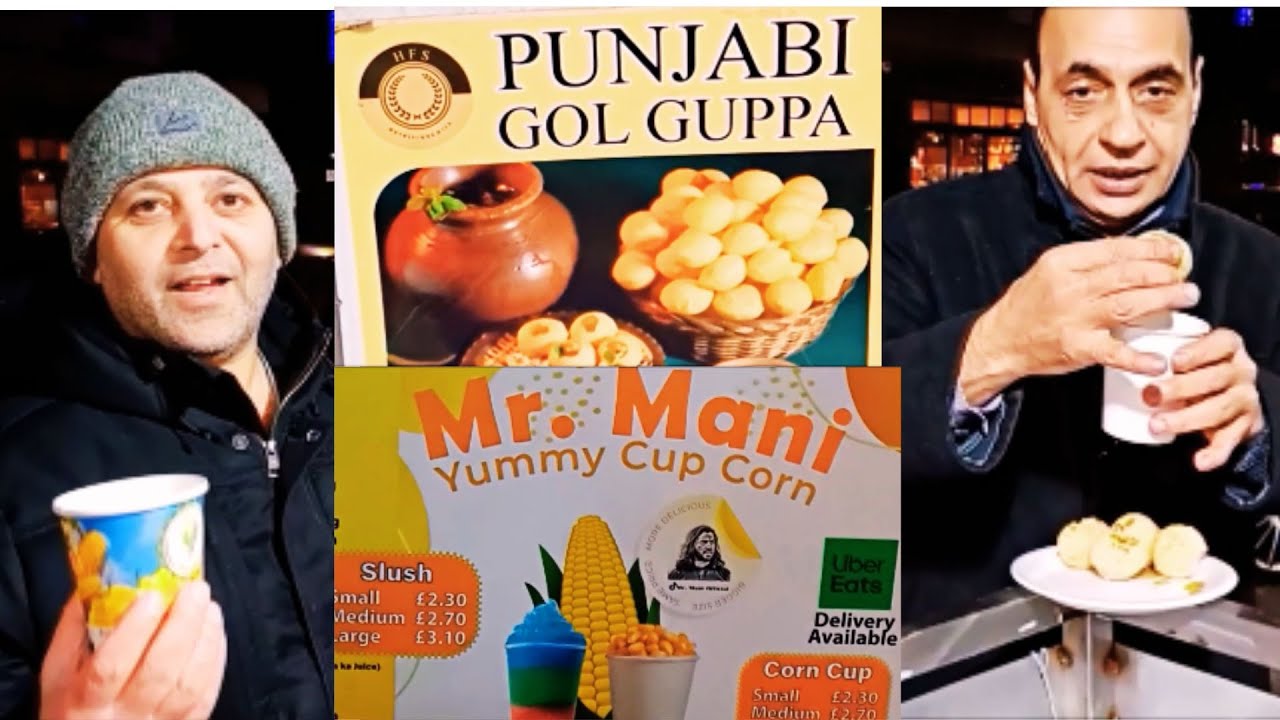 BEST YUMMY CORN OF CUP WITH BUTTER GOL GUPPAY PANI PURI ON SLOUGH ...