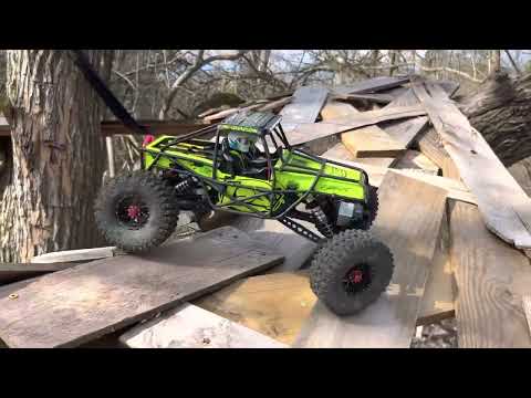 Backyard crawler course @Tiny Trails RC Park part 2 - YouTube