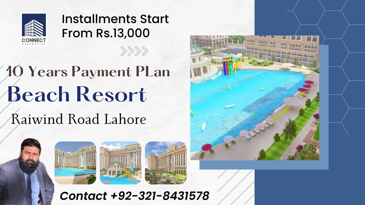Beach Resort | Unique Project | Big Water Fall | Wave Beach | Lahore ...