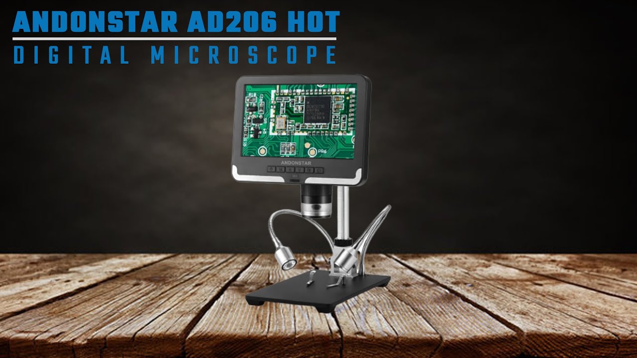Andonstar AD206 Hot Digital Microscope - YouTube