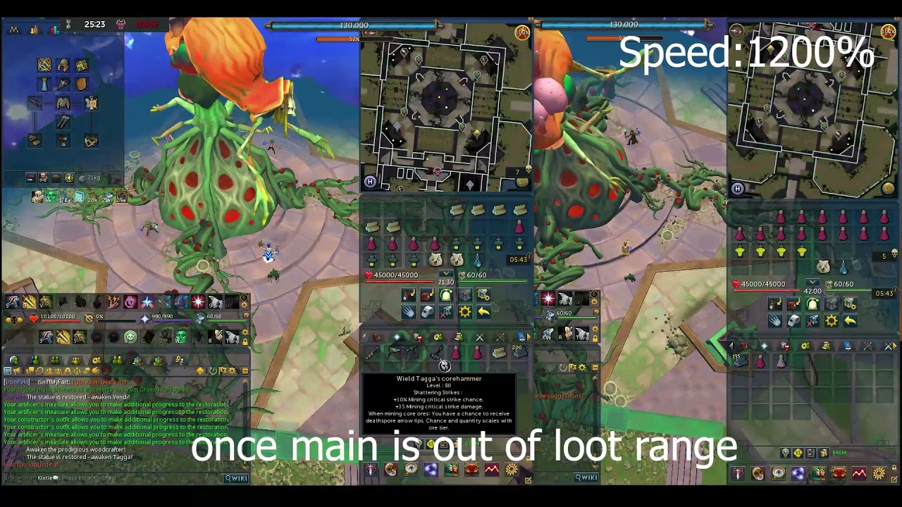 24 Croesus Drops on 1 account - YouTube