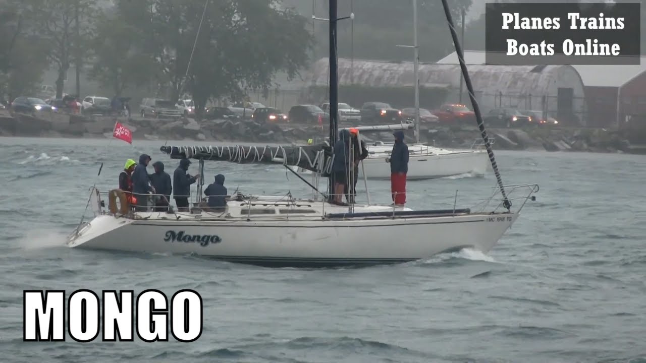 MONGO Sailboat Cruise By On Way To 2021 Mackinac Race - Northeast 39 ...