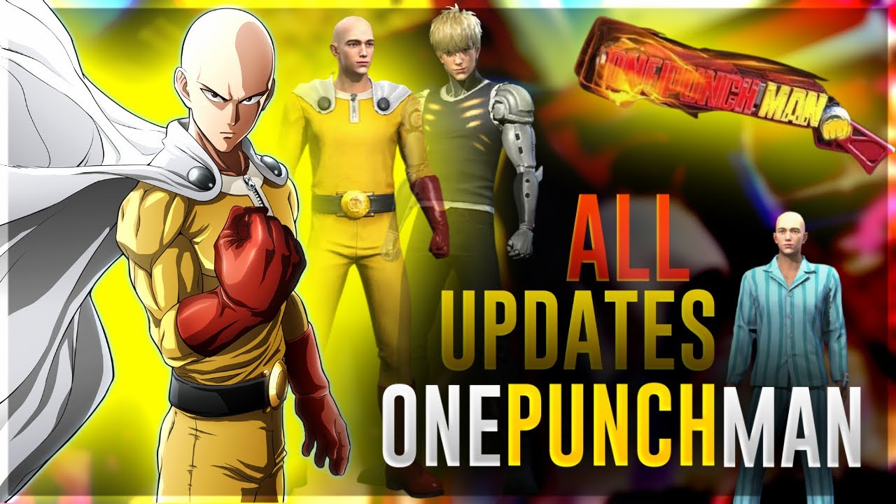 ONE PUNCH MAN × FREE FIRE COLLABORATION - ALL UPCOMING ITEMS - YouTube
