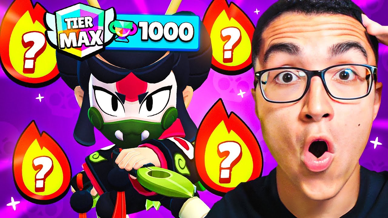 SUBO al NUEVO BRAWLER ULTRA LEGENDARIO *KAZE* a RANGO 50 en 2 HORAS con ...