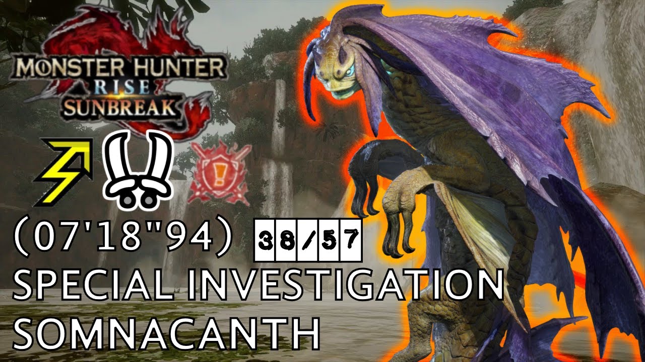 SPECIAL INVESTIGATION: SOMNACANTH | Dual Blades | 1st try | Monster ...
