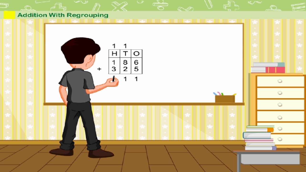 Maths Class 2 Addition And Subtraction Without And With Regrouping Maths Class 2 Addition And Subtraction Without And With Regrouping