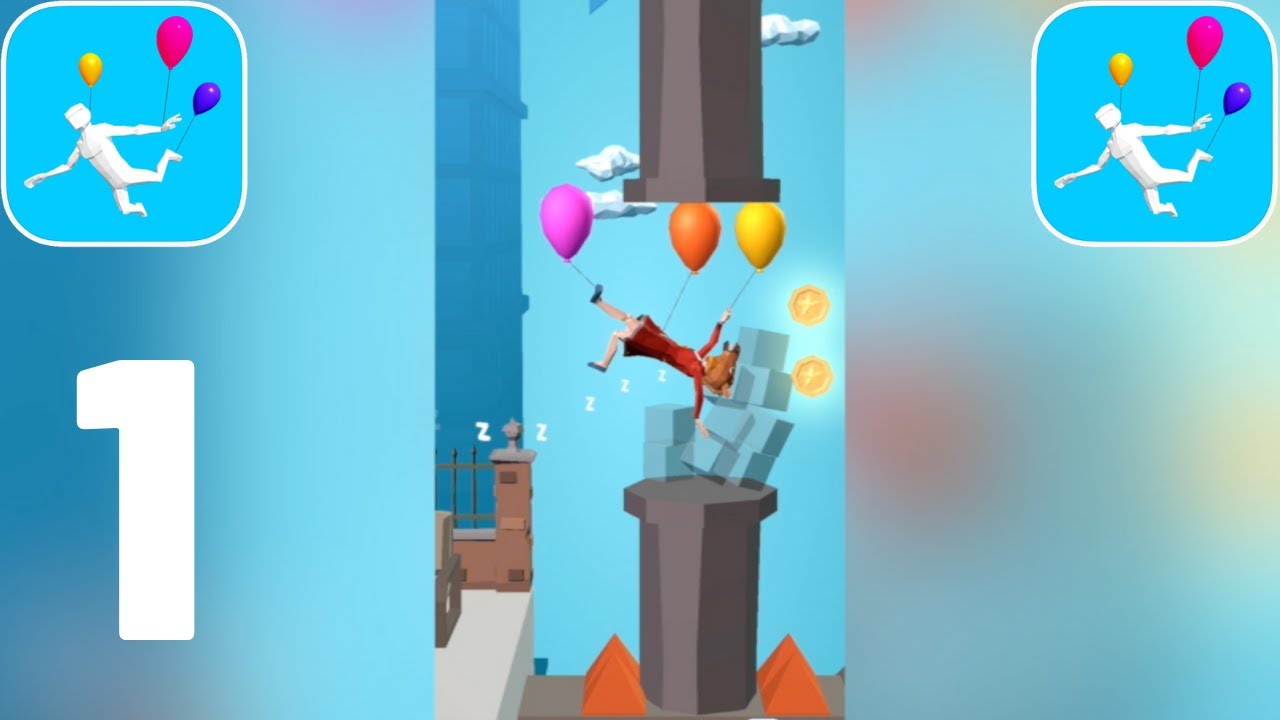 Balloon Man Gameplay Walkthrough Level 1-15 - YouTube