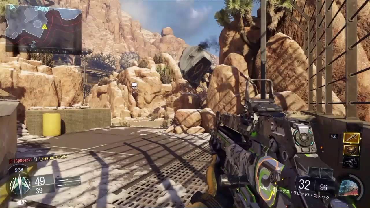 [BO3]久しぶりにM8使ってみた - YouTube
