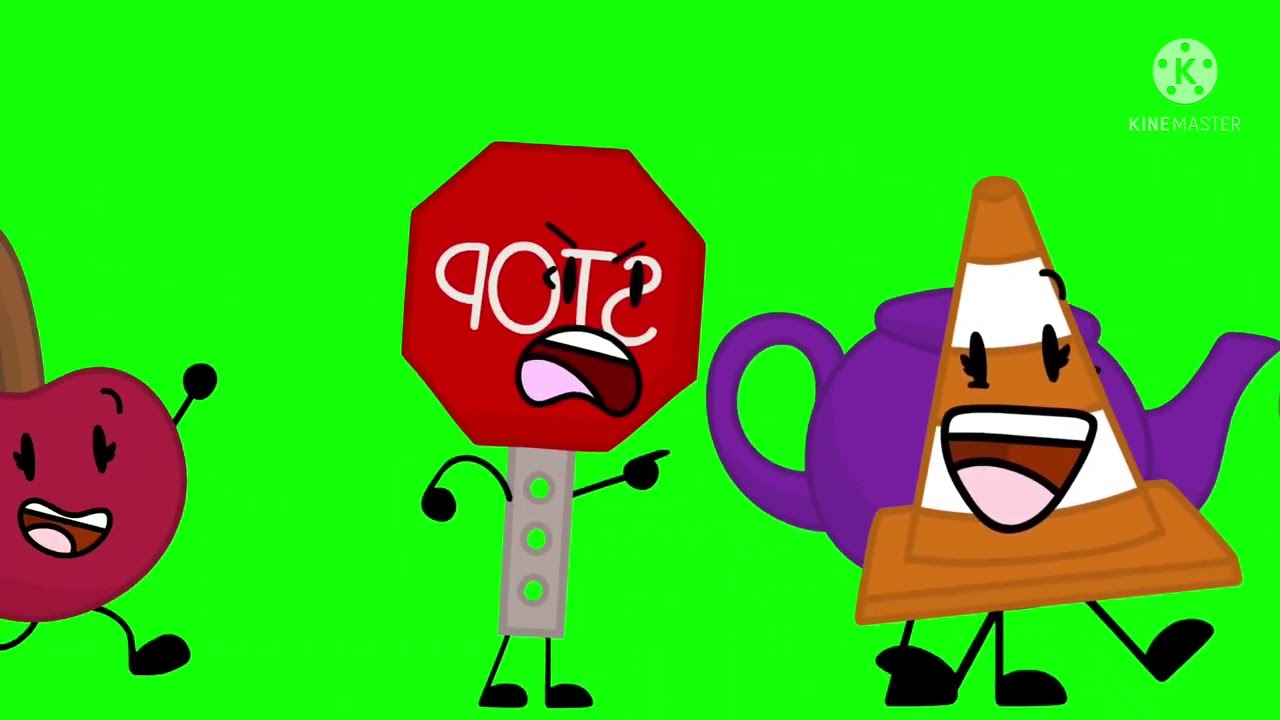 Object lockdown characters stampede green screen - YouTube