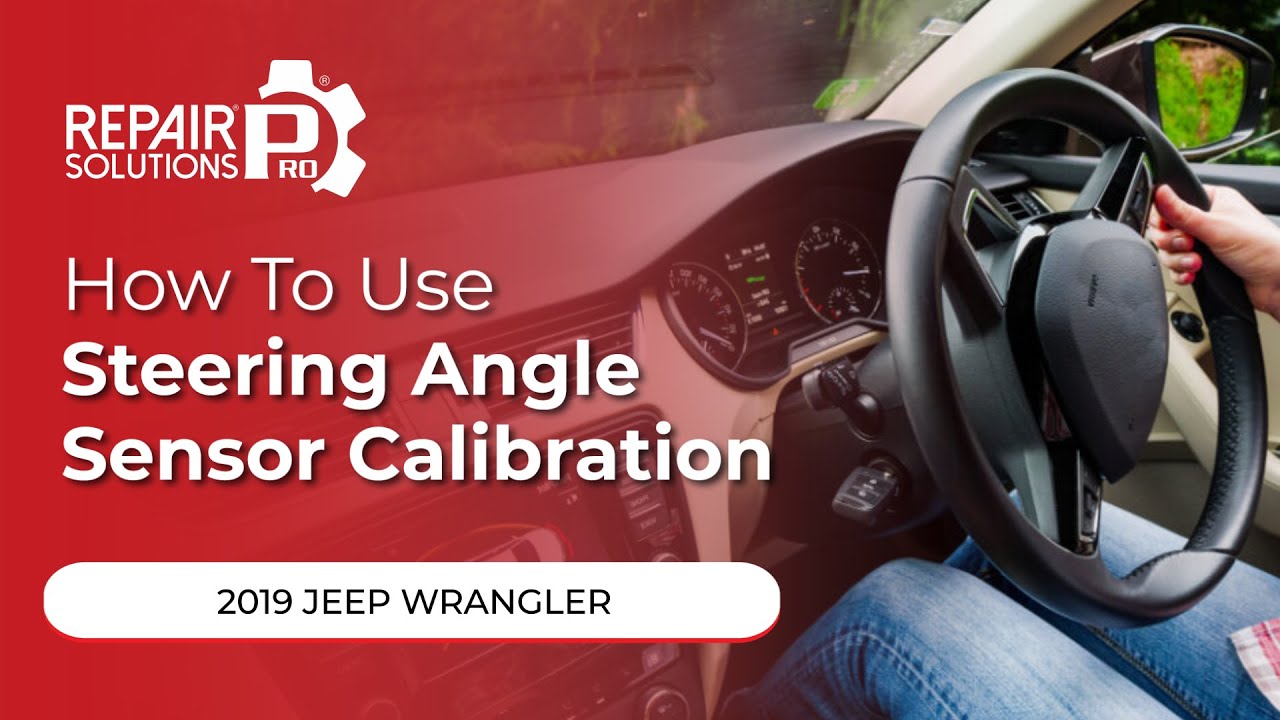 How to Use Steering Angle Sensor Calibration Function on SDS | 2019 ...