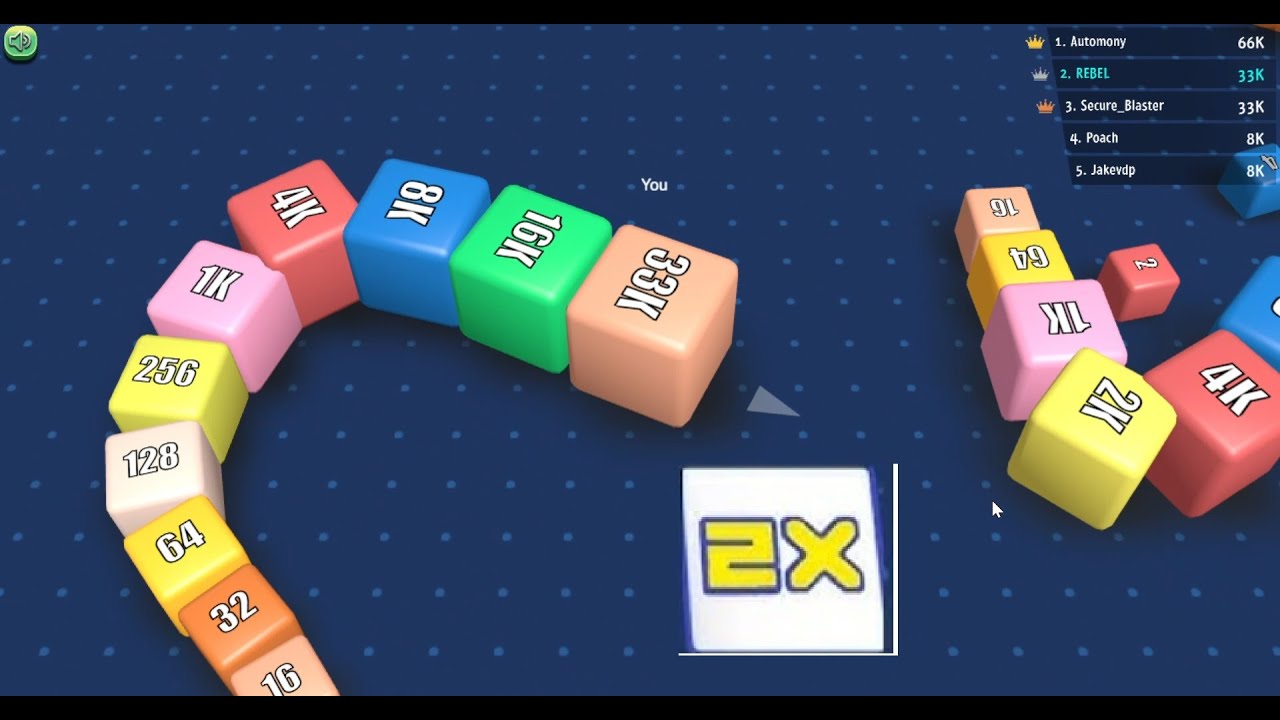 Very neat long play - Cubes 2048.io - YouTube