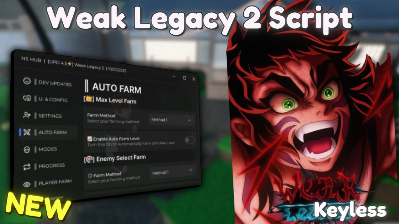 *NEW* Weak Legacy 2 Script [ Pastebin 2025 ] Keyless - YouTube