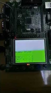 Cortex M3 Stm3210C-EVAL ile İngilizce-Türkçe Soru Bankası Uygulaması ...