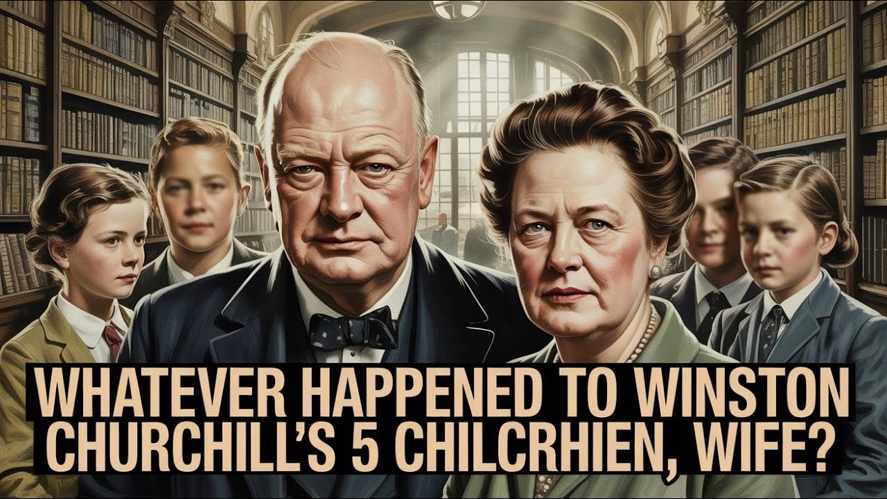 Whatever Happened to Winston Churchill's 5 Children, Wife? - YouTube