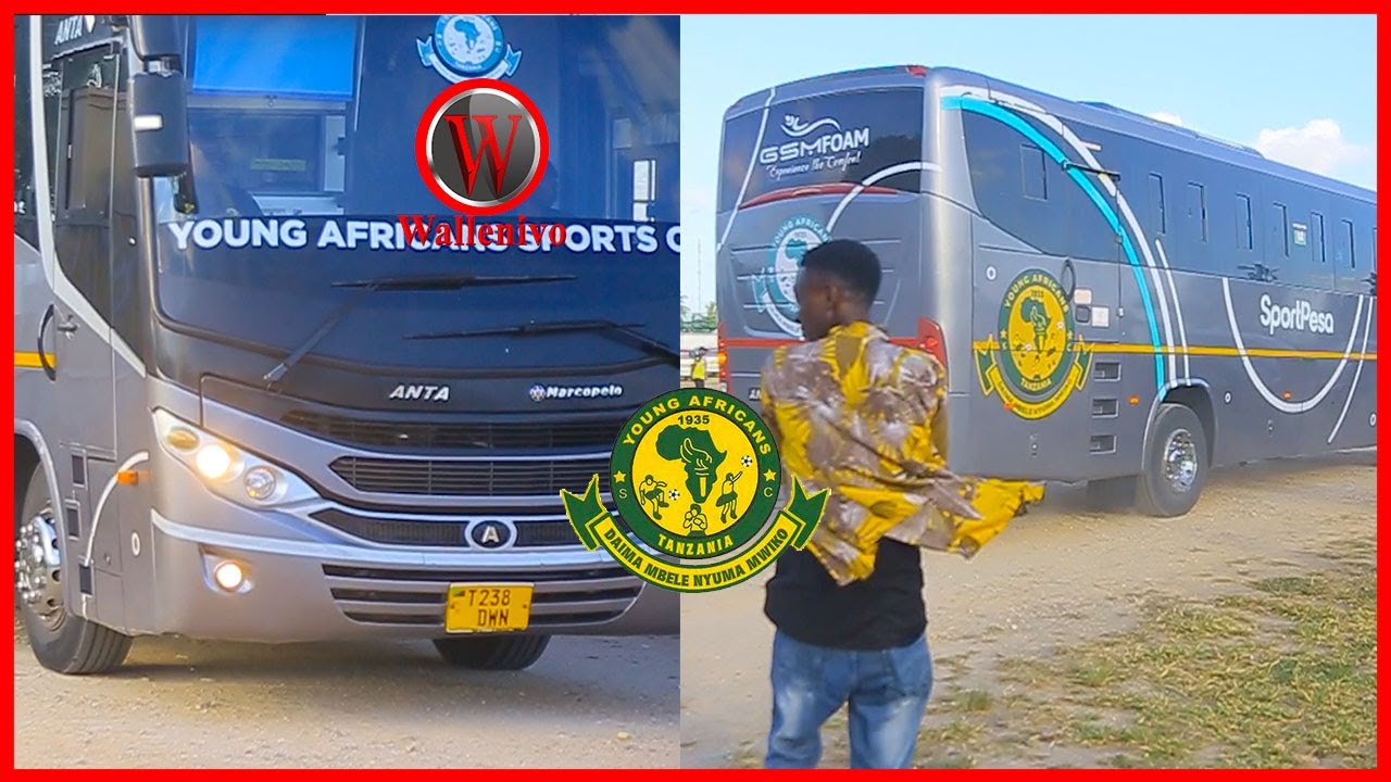 🔴#LIVE TAZAMA BASI LA YANGA LILIVYO INGIA UWANJANI NI NOMAAA/ MASHABIKI ...