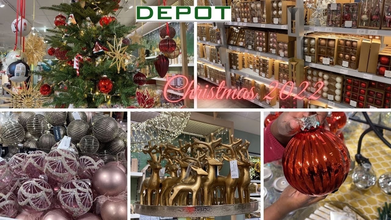 Christmas Decorations🎄 Shop With Me 2022 At Depot In Germany 🇩🇪 - YouTube