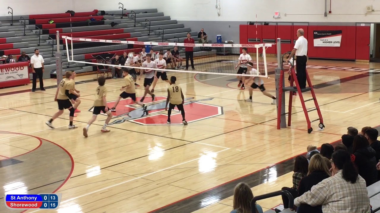 10/25/19 St Anthony Golda Meir Reagan vs Shorewood WIAA Sectionals ...