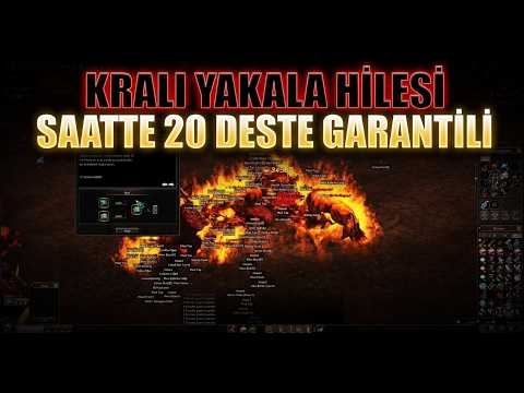 KRALI YAKALA SAATTE 20 DESTE  GARANTİLİ #METİN2 #bagjanamu #KRALIYAKALA #HD