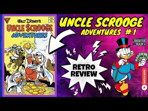 Disney Comics Review • Uncle Scrooge Adventures #1• Gladstone Publishing.
