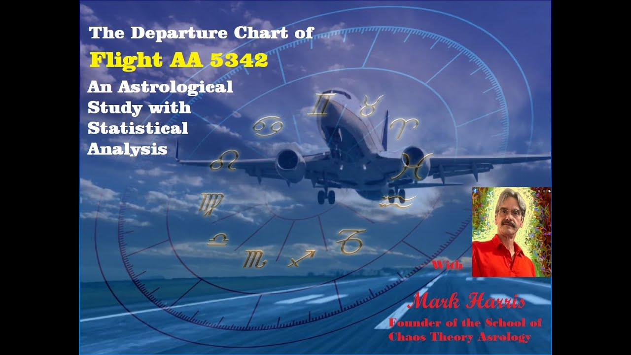 Astrological Study of the Take Off chart of Flight AA 5342, which ...