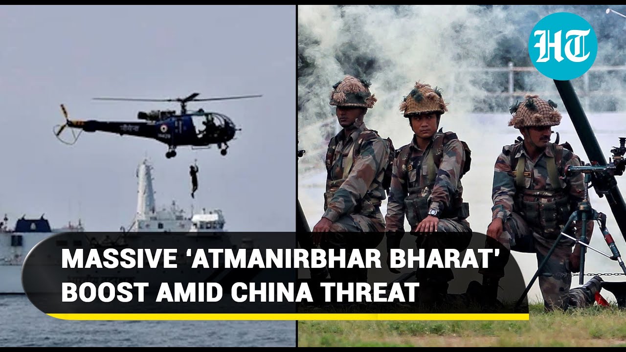 Modi govt's 'Atmanirbhar' boost for Indian armed forces; Rs 84,328 CR ...