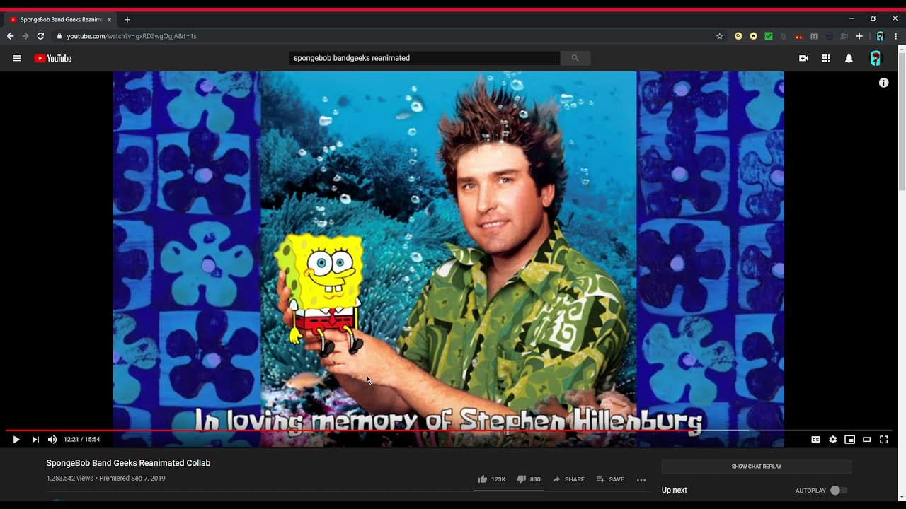 SpongeBob Band Geeks Reanimated Collab reaction - YouTube