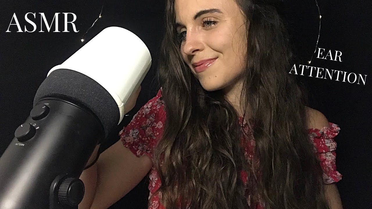 ASMR FRANCAIS 🌙 - Ear attention (+ close whispering), relaxation et ...