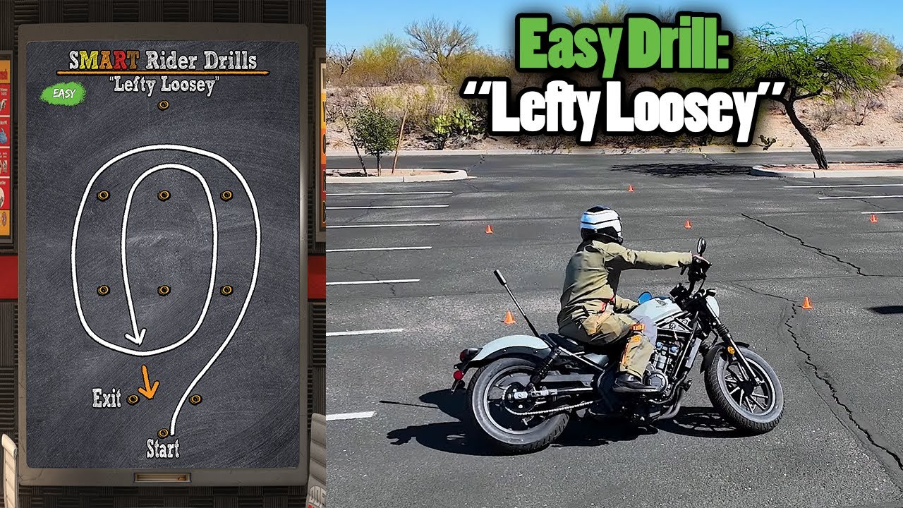 How to Nail Left-Hand U-Turns Every Time | Motorcycle Training Tips ...