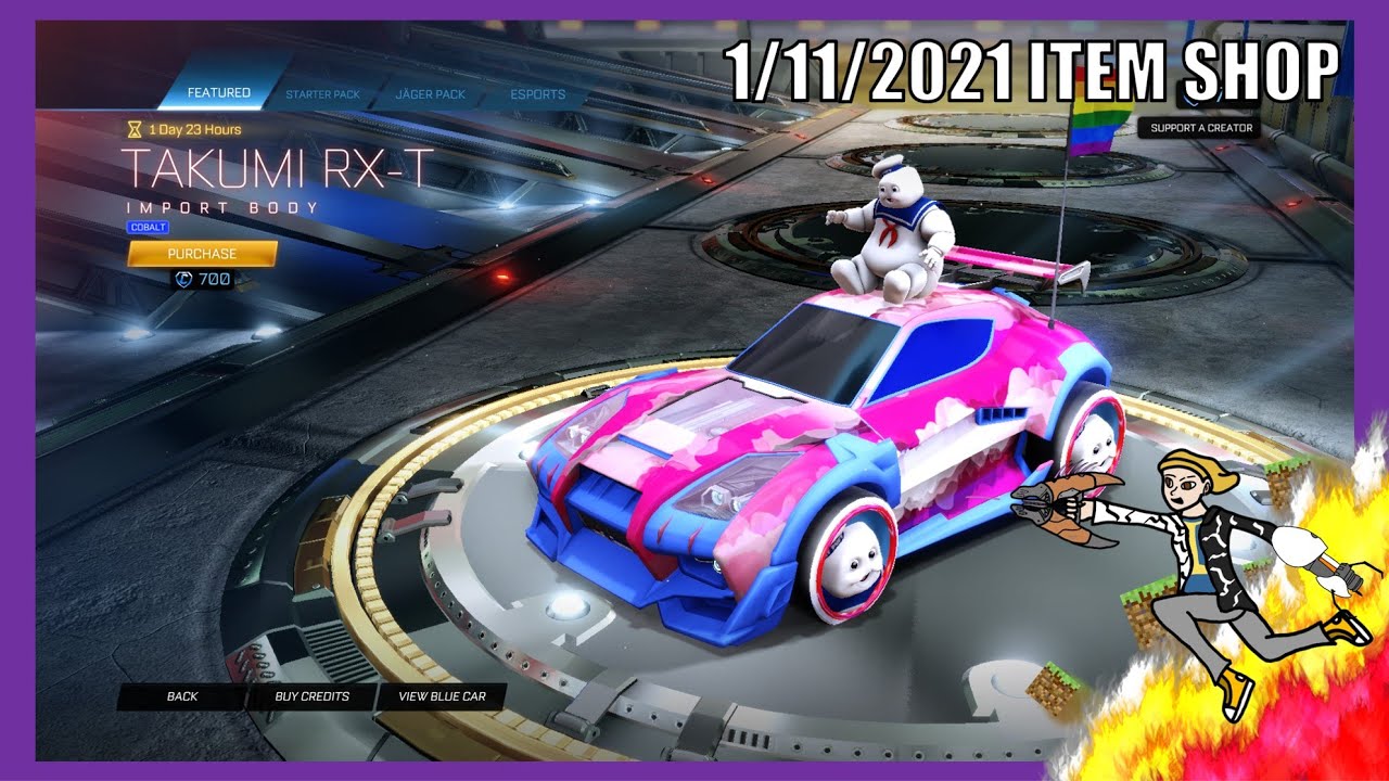 Cobalt Takumi RX-T Import Body! | Rocket League item Shop (11/1/2021 ...