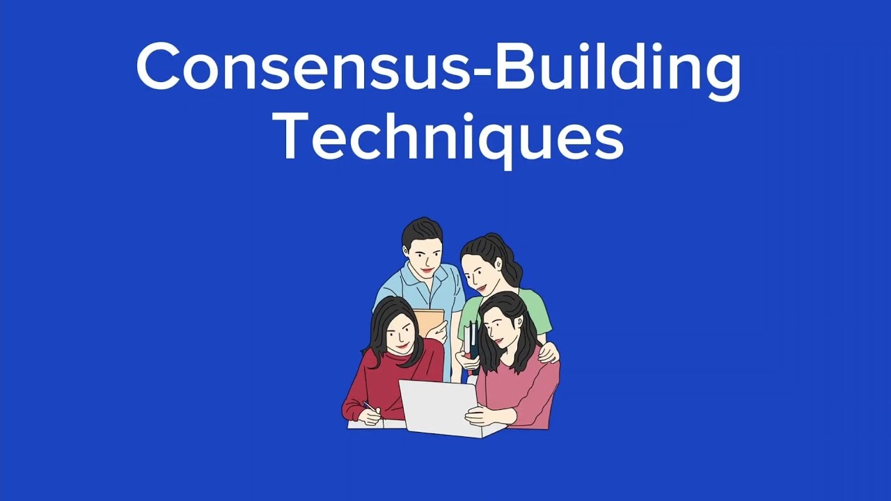 BUSINESS ENGLISH: CONSENSUS-BUILDING TECHNIQUES - YouTube