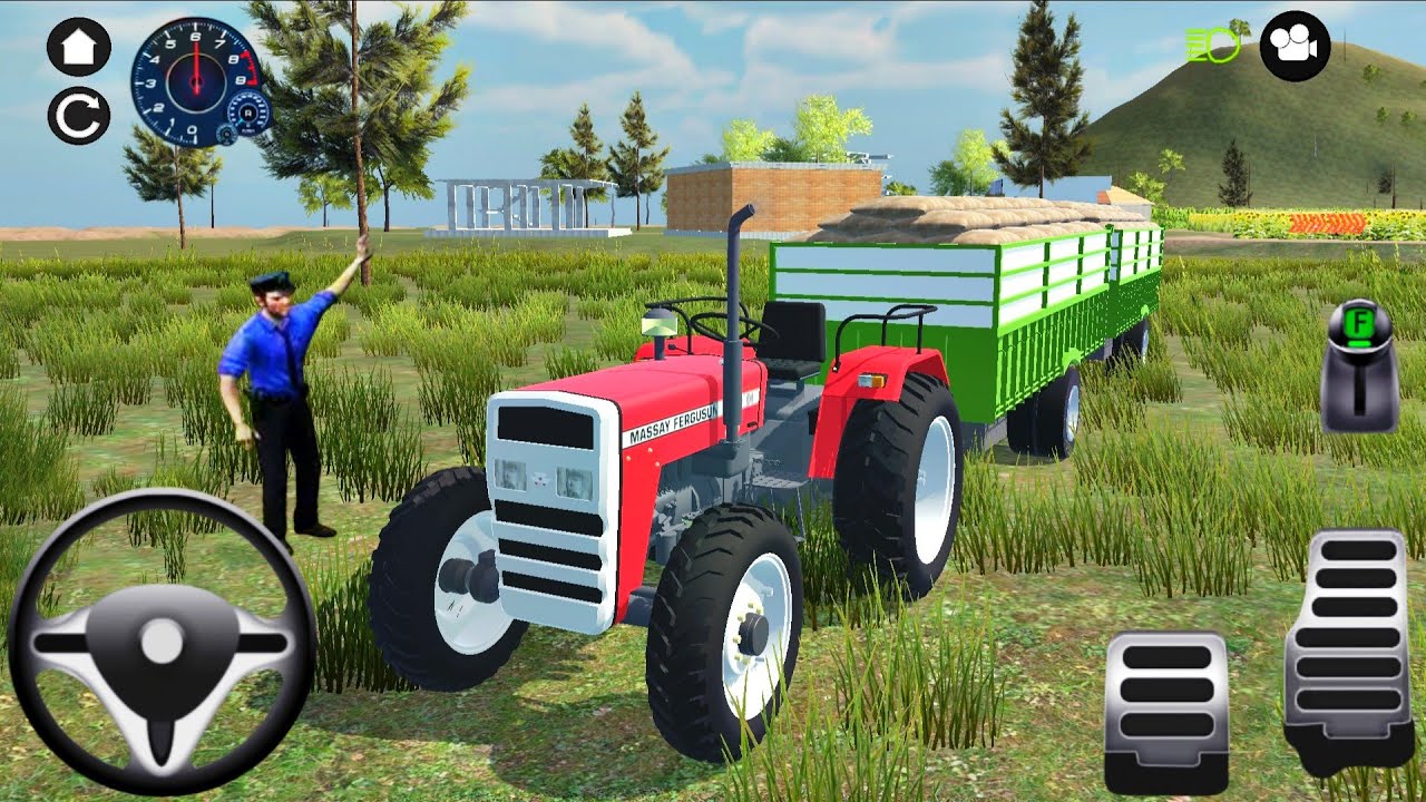 Real Tractor Games 2025 - Modern Farm Tractor Driving Games - Farming ...