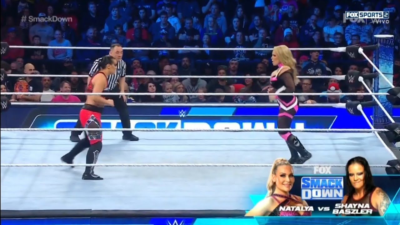 Natalya Vs Shayna Baszler - WWE Smackdown 04/11/2022 (En Español) - YouTube