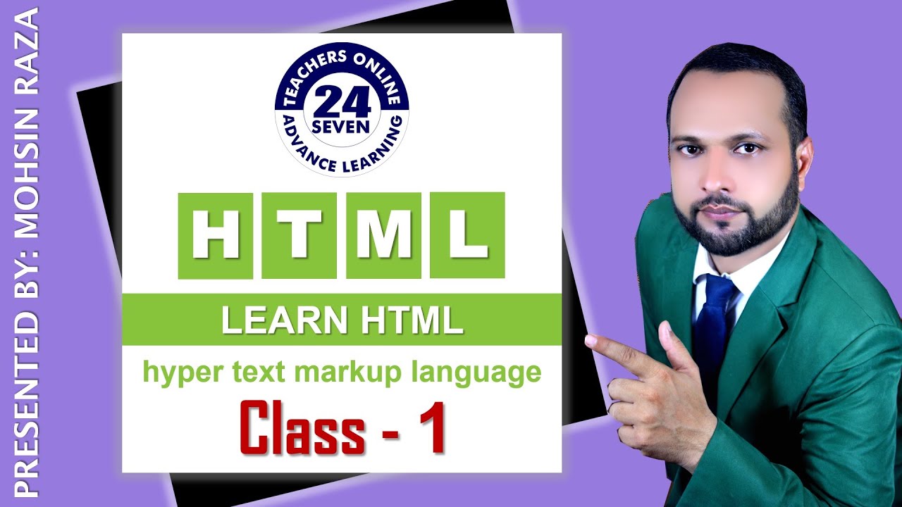 Introduction of HTML Urdu Hindi by Mohsin Raza Tutorial No. 01 - YouTube